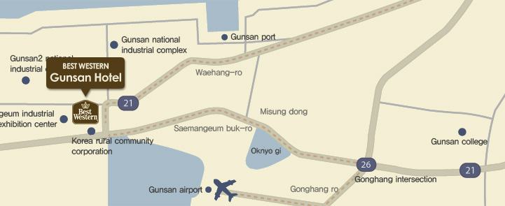:::Best Western Gunsan Hotel:::